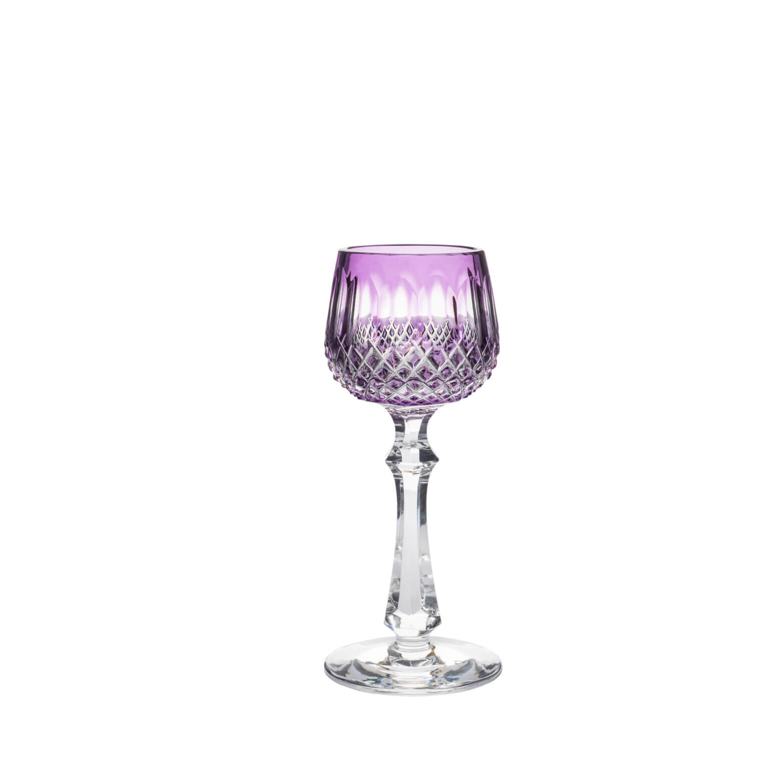 Crystal Glasses Verona Purple Crystal Decanter